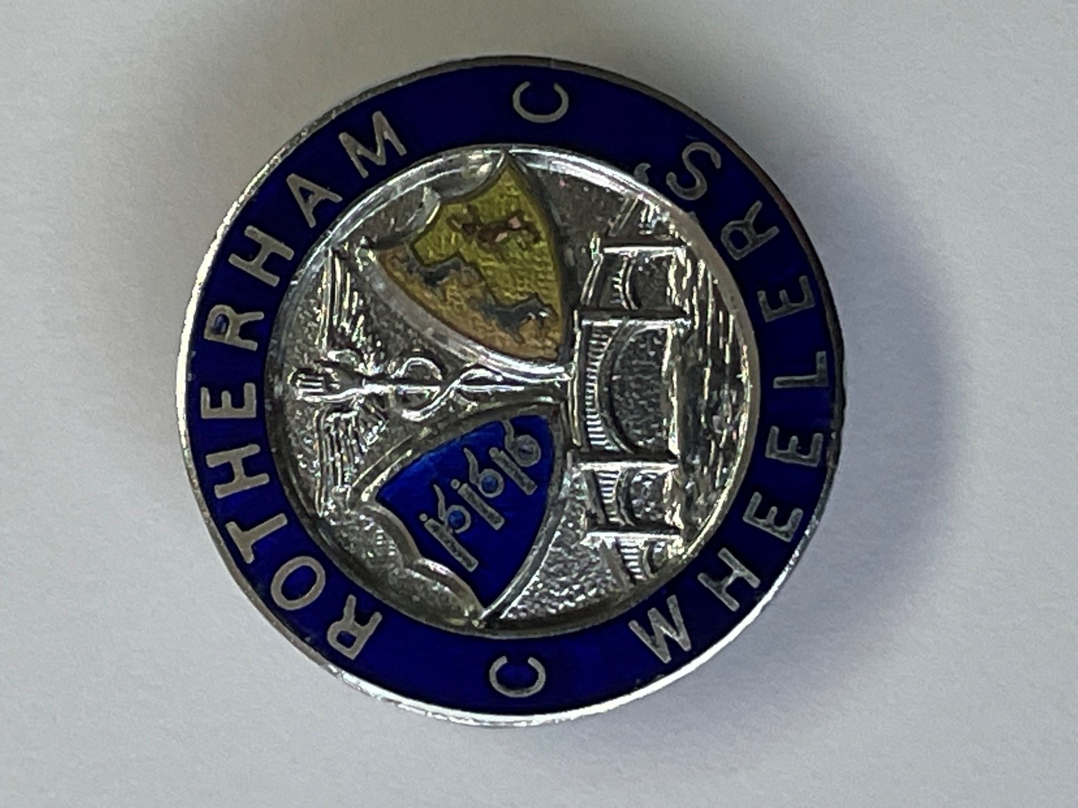 Lapel badges for sale - Rotherham Wheelers CC